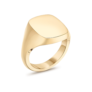 Signet Rings - Yellow, White, Rose Gold | Rebus Signet Rings | Rebus ...