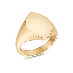 Signet Rings - Yellow, White, Rose Gold | Rebus Signet Rings | Rebus ...
